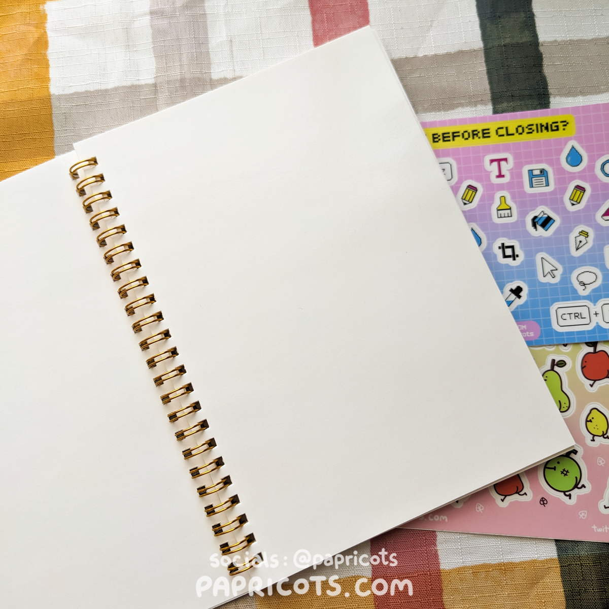 Sticker Collection Book - Digital Artist Edtion – PAPRICOTS