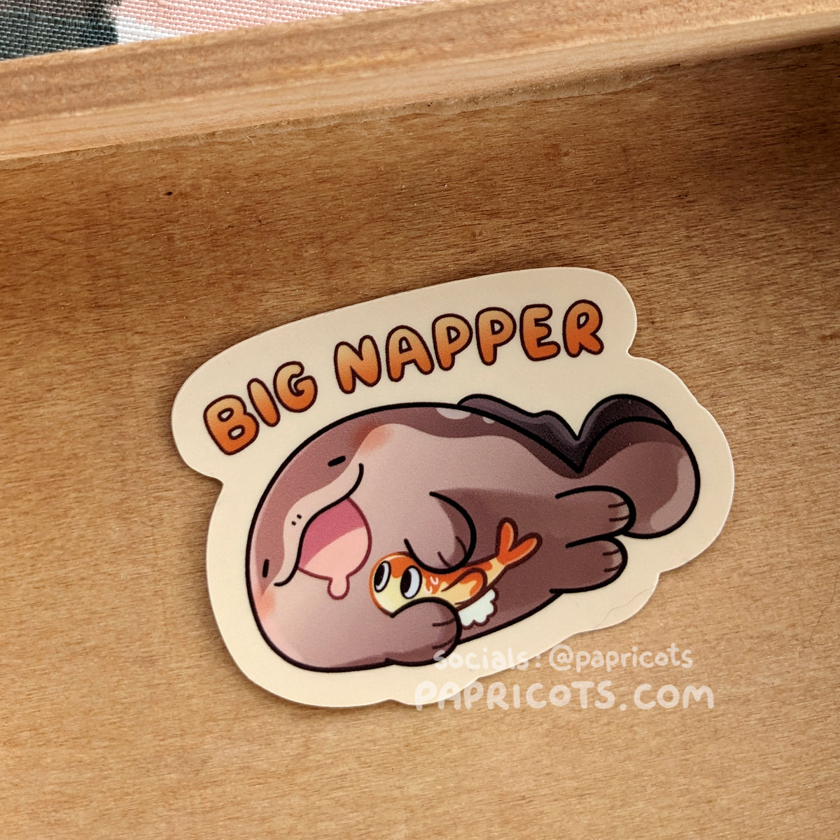 Big Napper Clodsire Vinyl Sticker – PAPRICOTS